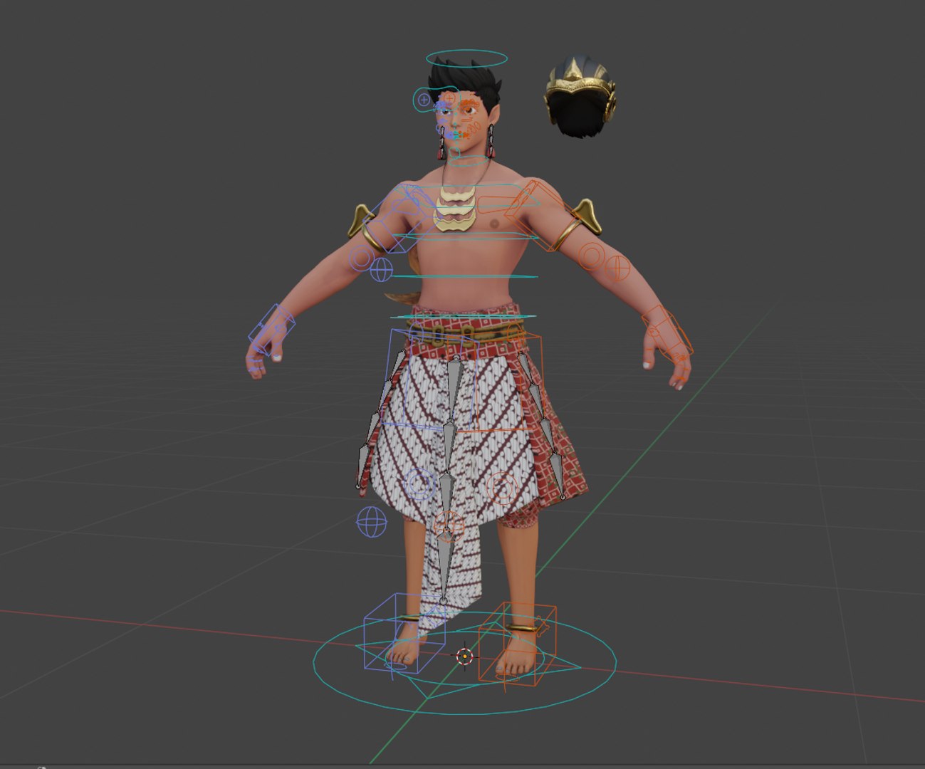 3D Arjuna Human Form Wayang Orang 3d Model Model - TurboSquid 2186160