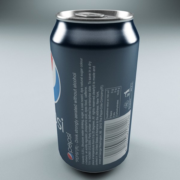 pepsi v3 3d model