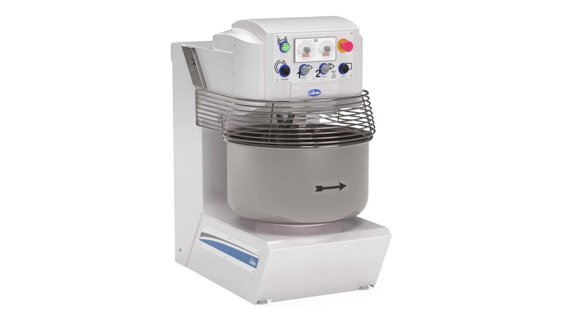 3D Globe Commercial Spiral Mixer GSM175 - TurboSquid 2144857