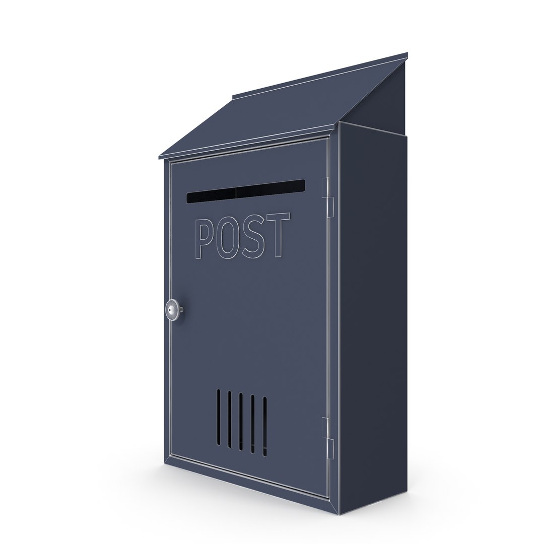 3D Mailbox - TurboSquid 2162937