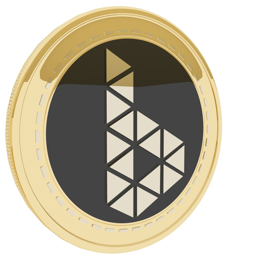 BetMatch Cryptocurrency Gold Coin 3D model - TurboSquid 1782977