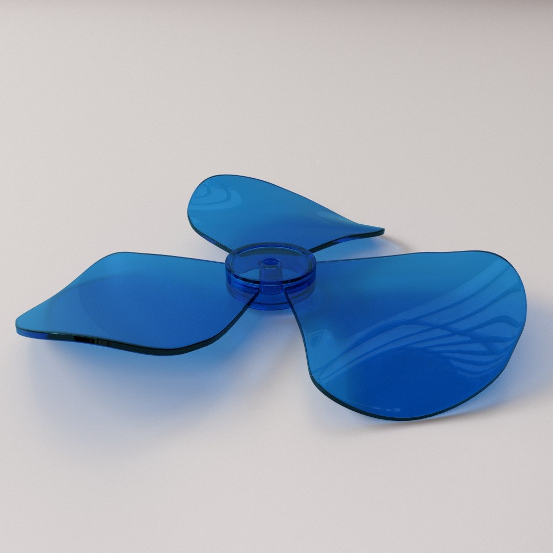 Fan Blade 3d 3ds