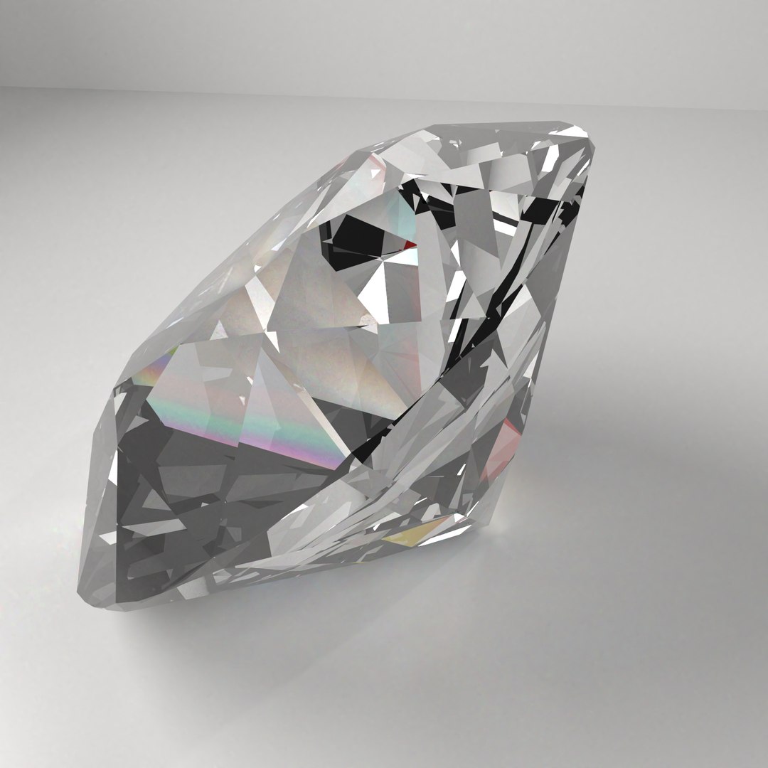 3D White Diamond - TurboSquid 1605409