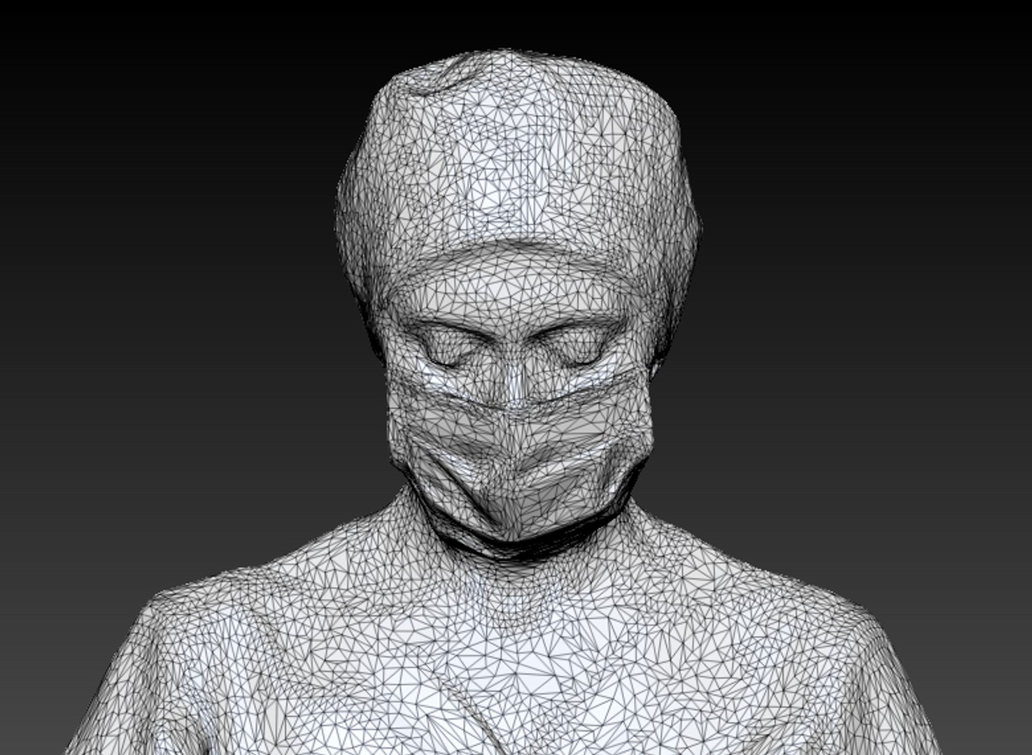 Human surgical doctor 3D model - TurboSquid 1602484