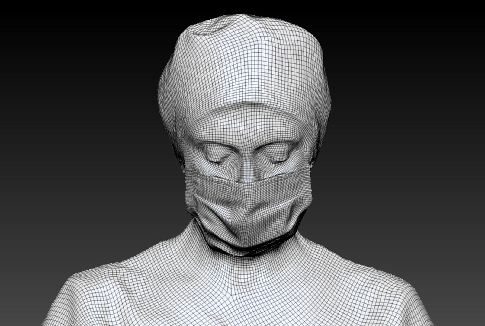 Human surgical doctor 3D model - TurboSquid 1602484