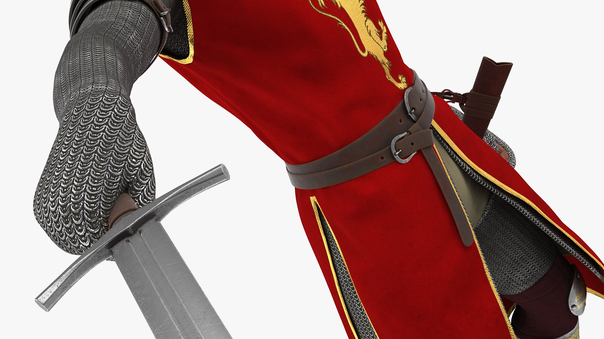 Crusader Knight King Sword 3D Model - TurboSquid 1509504
