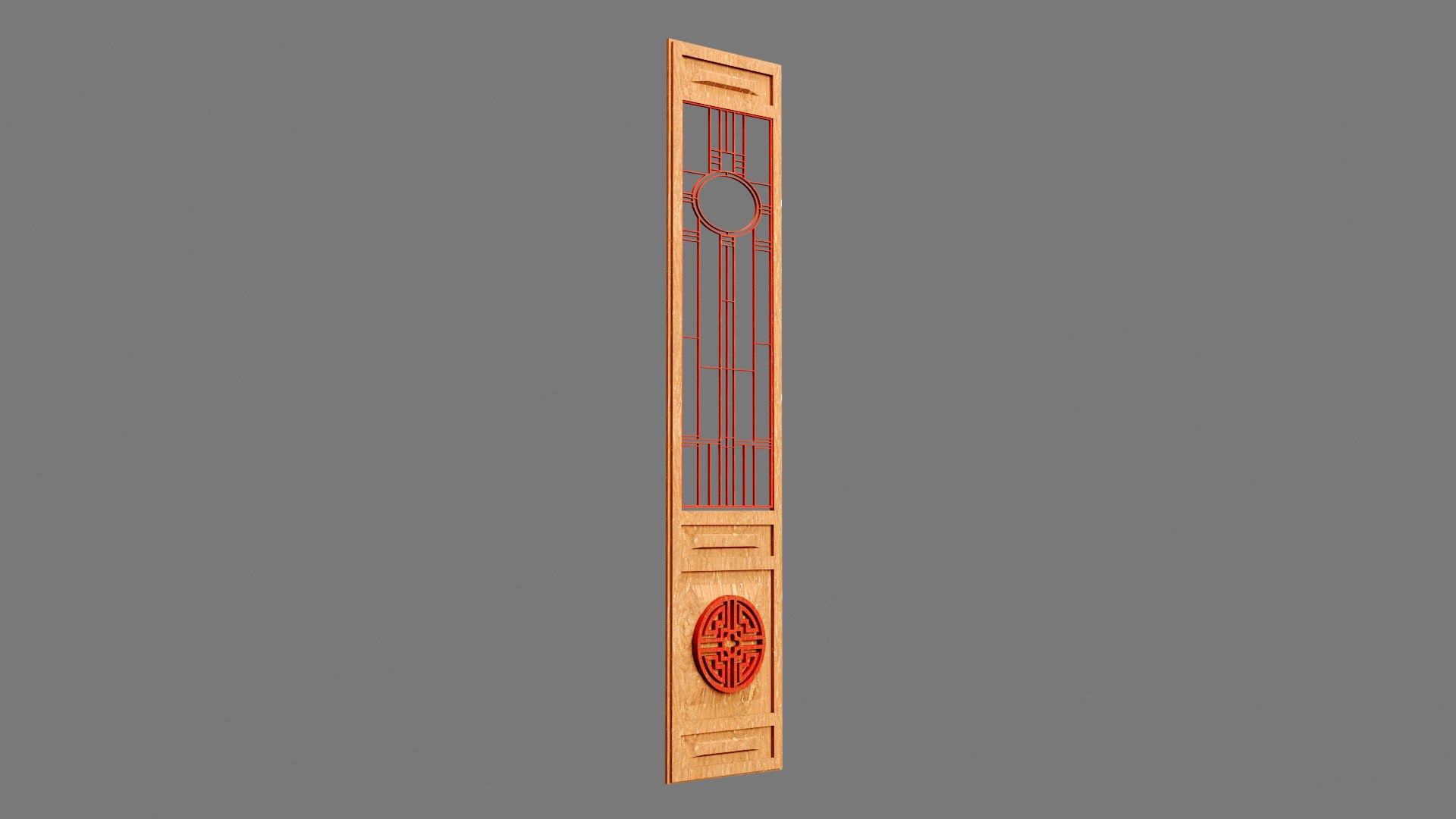 Chinese Decorative Element 3D Model - TurboSquid 1920540