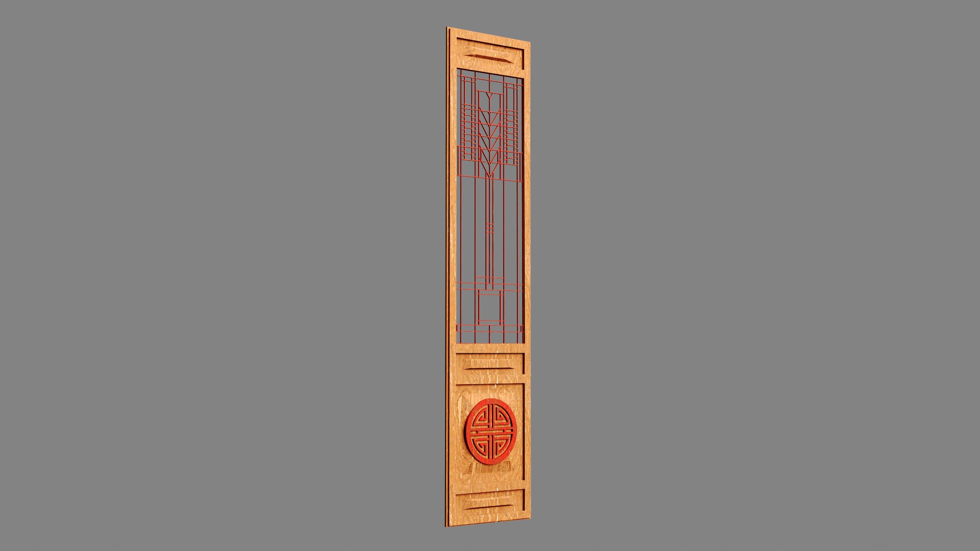 Chinese Decorative Element 3D Model - TurboSquid 1920540