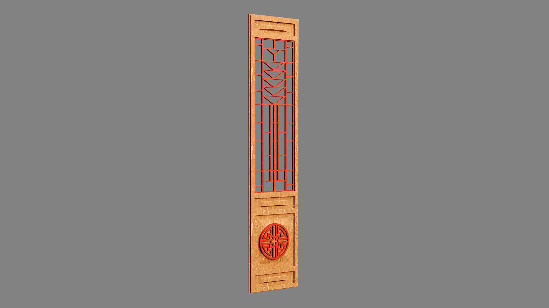 Chinese Decorative Element 3D Model - TurboSquid 1920540