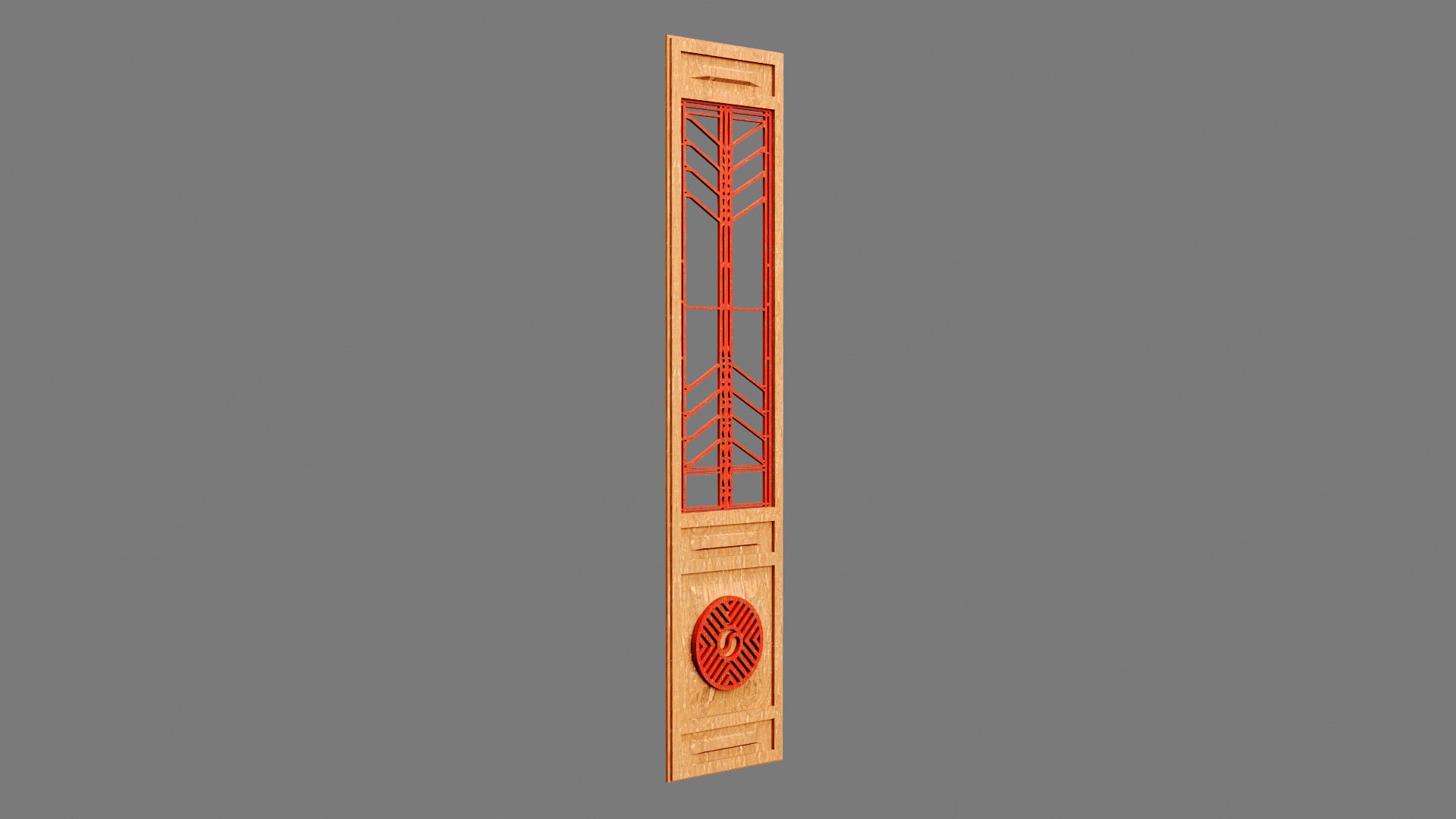 Chinese Decorative Element 3D Model - TurboSquid 1920540