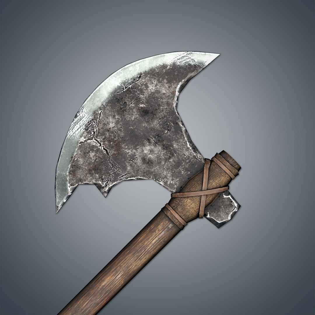 3D medieval cleaving weapons packed - TurboSquid 1364217
