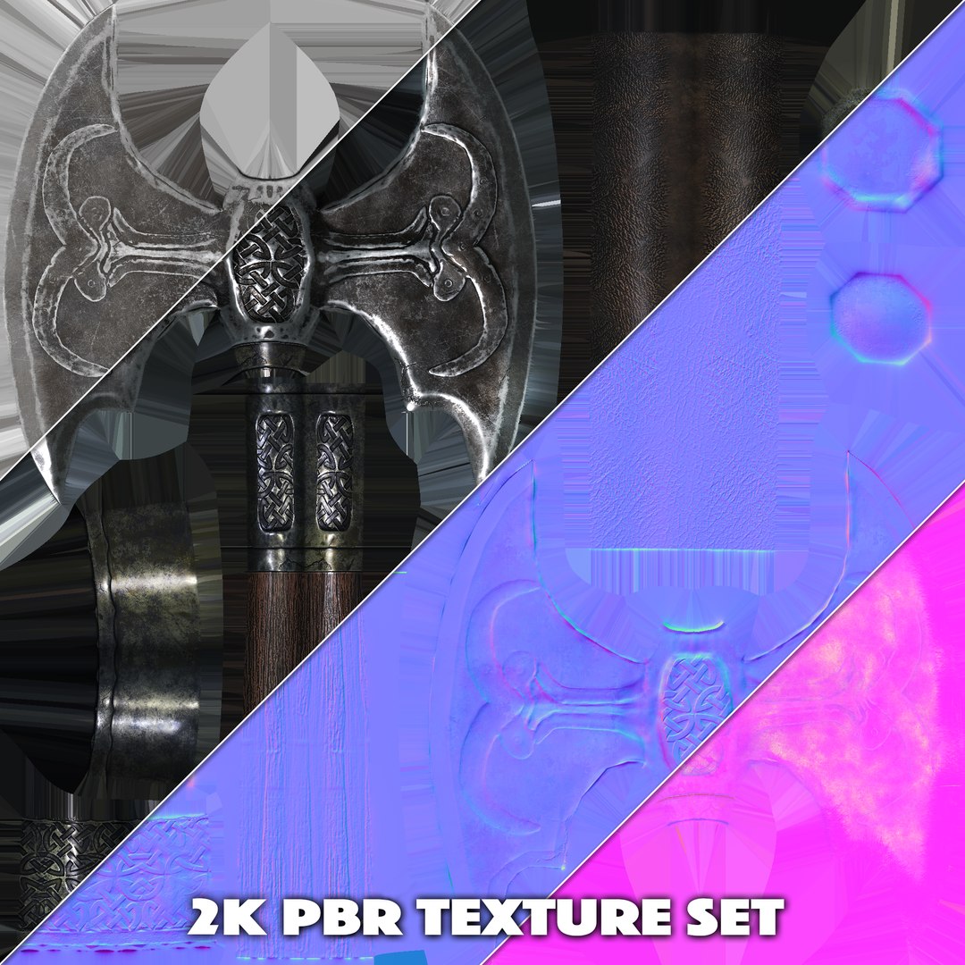 3D Medieval Cleaving Weapons Packed - TurboSquid 1364217