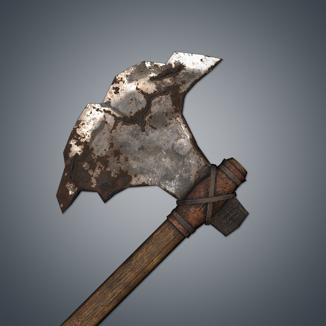 3D medieval cleaving weapons packed - TurboSquid 1364217