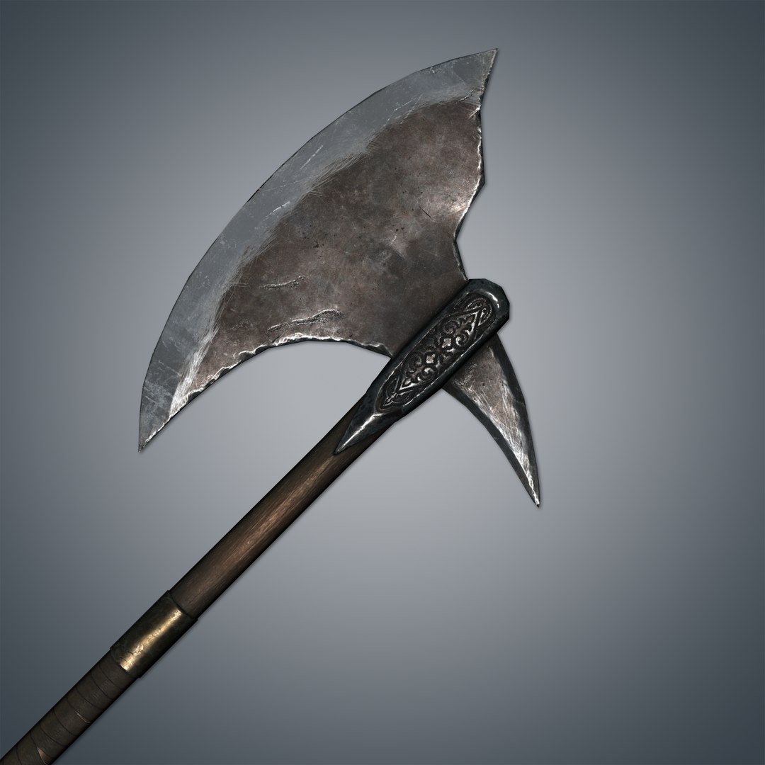 3D medieval cleaving weapons packed - TurboSquid 1364217