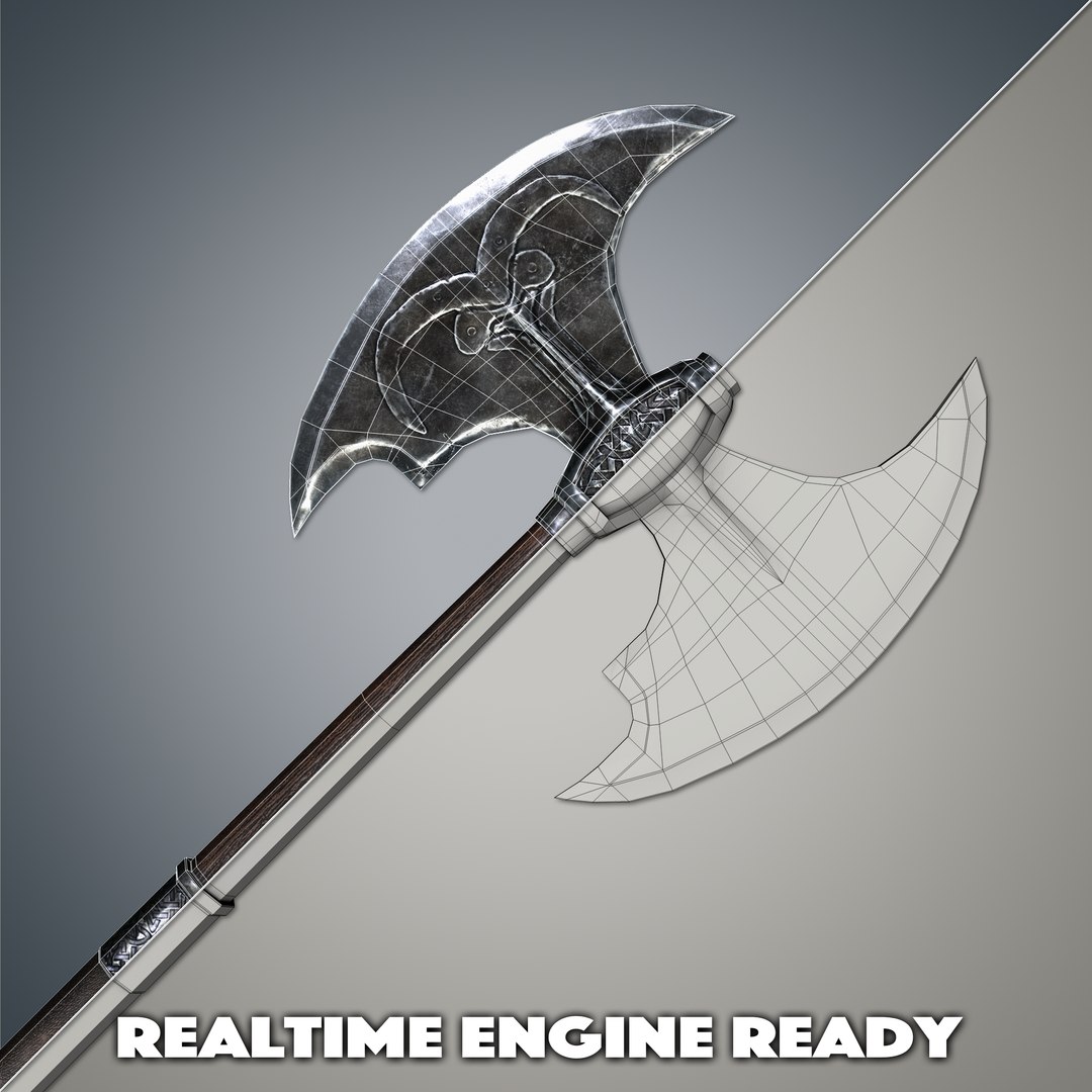3D Medieval Cleaving Weapons Packed - TurboSquid 1364217