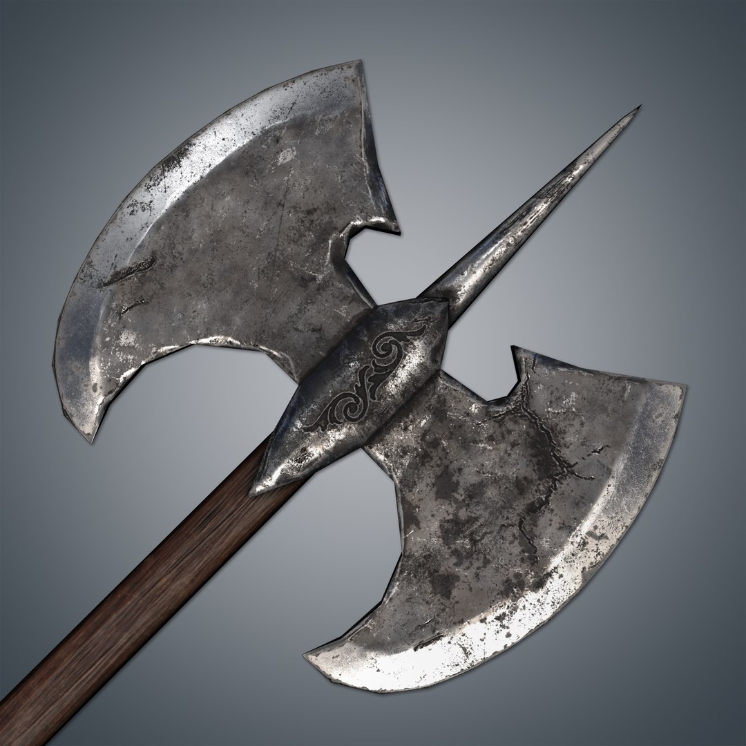 3D medieval cleaving weapons packed - TurboSquid 1364217