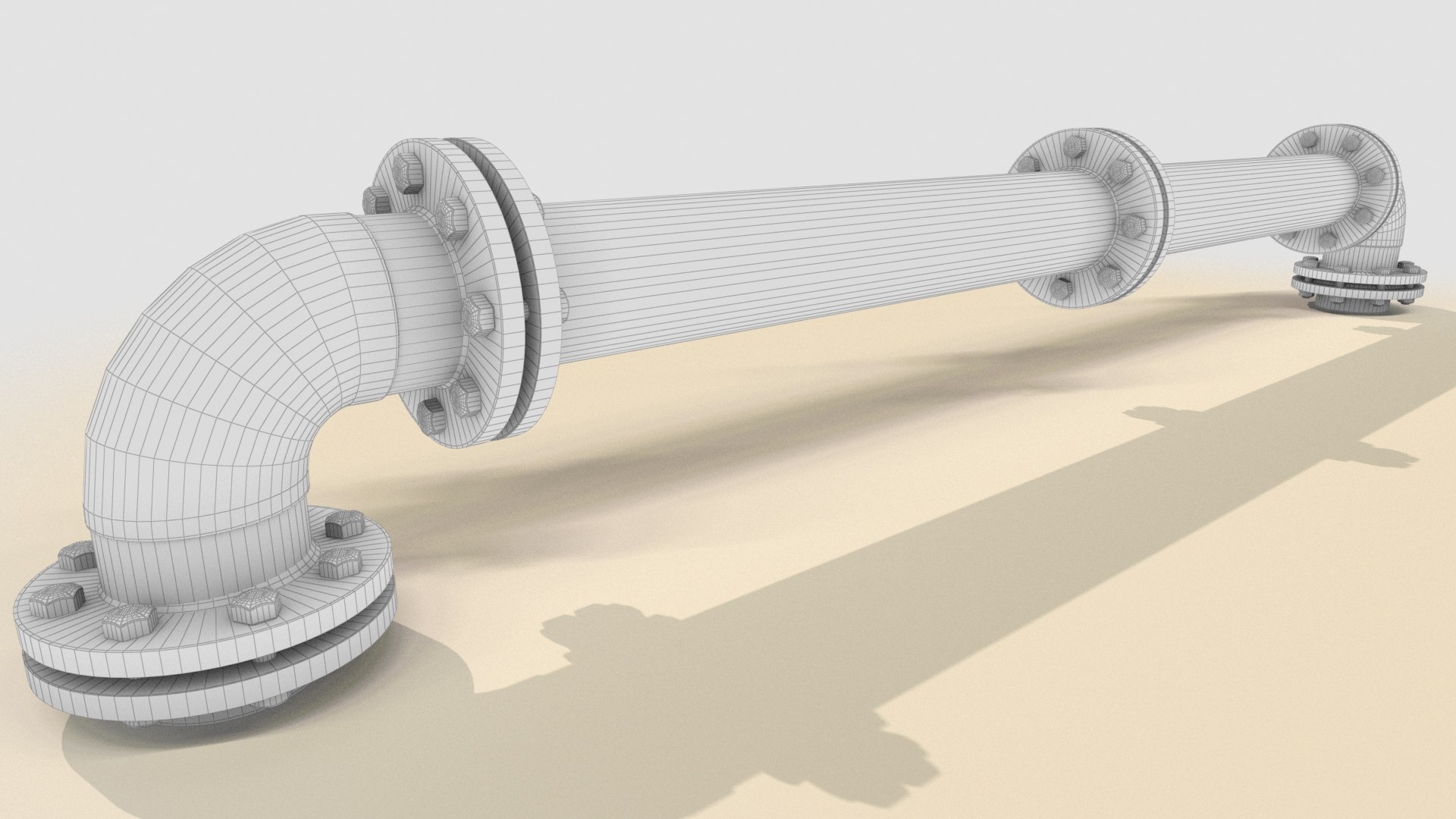 Pipe Manifold 3 Model - TurboSquid 1501704
