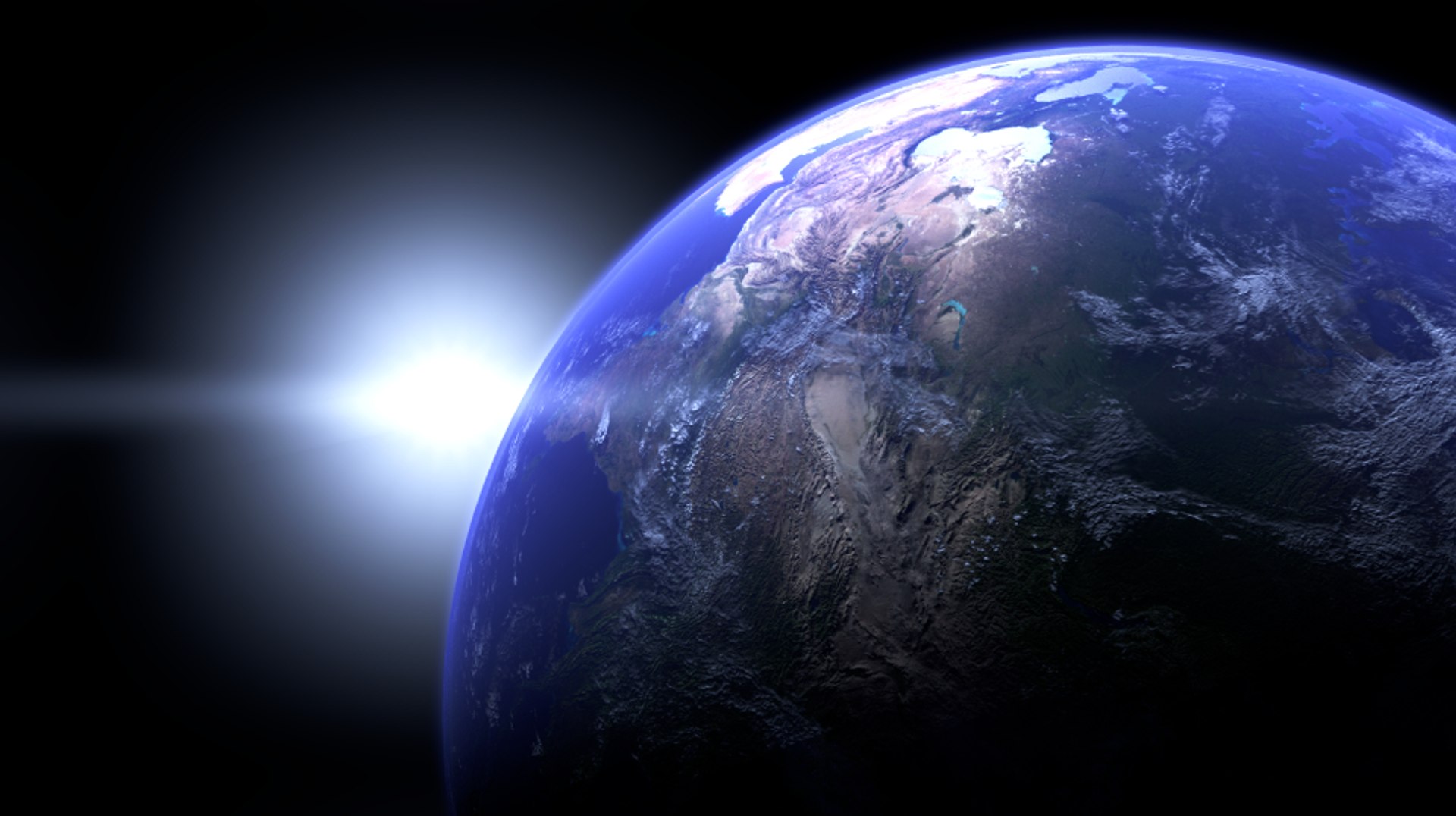 3D Earth Sun - TurboSquid 1243566