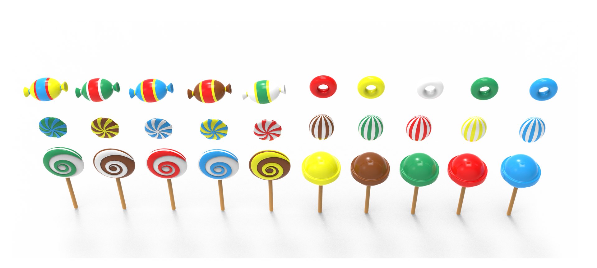 Candy 3D 3D Model - TurboSquid 2079889