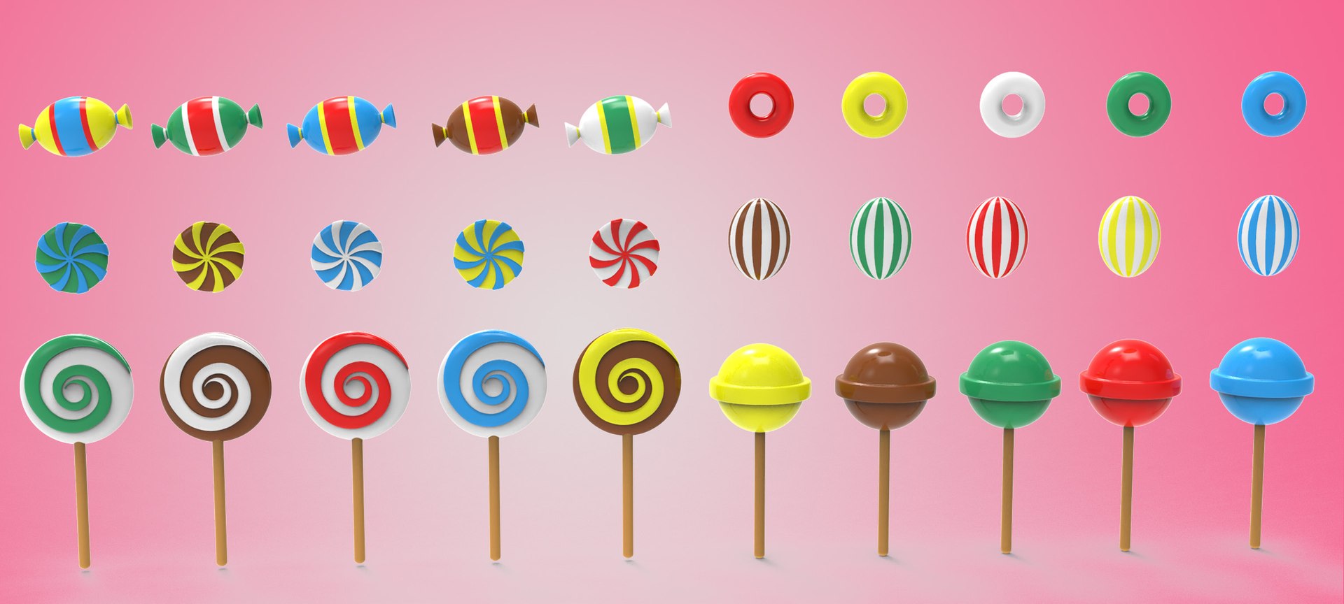 Candy 3D 3D Model - TurboSquid 2079889