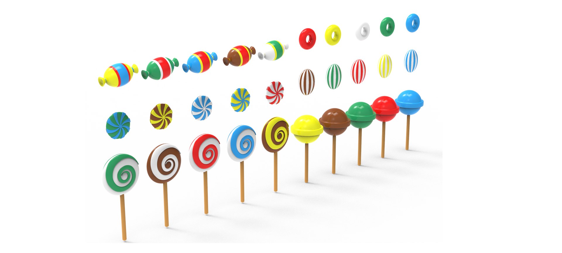 Candy 3D 3D Model - TurboSquid 2079889