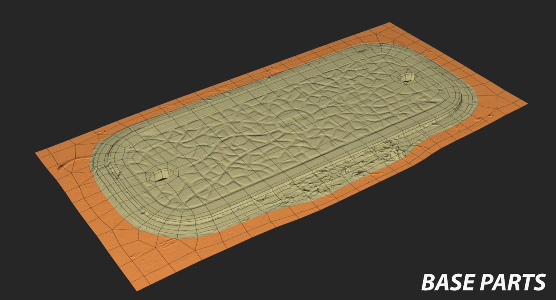 3D Concrete Utility Cover 8k - TurboSquid 1418444