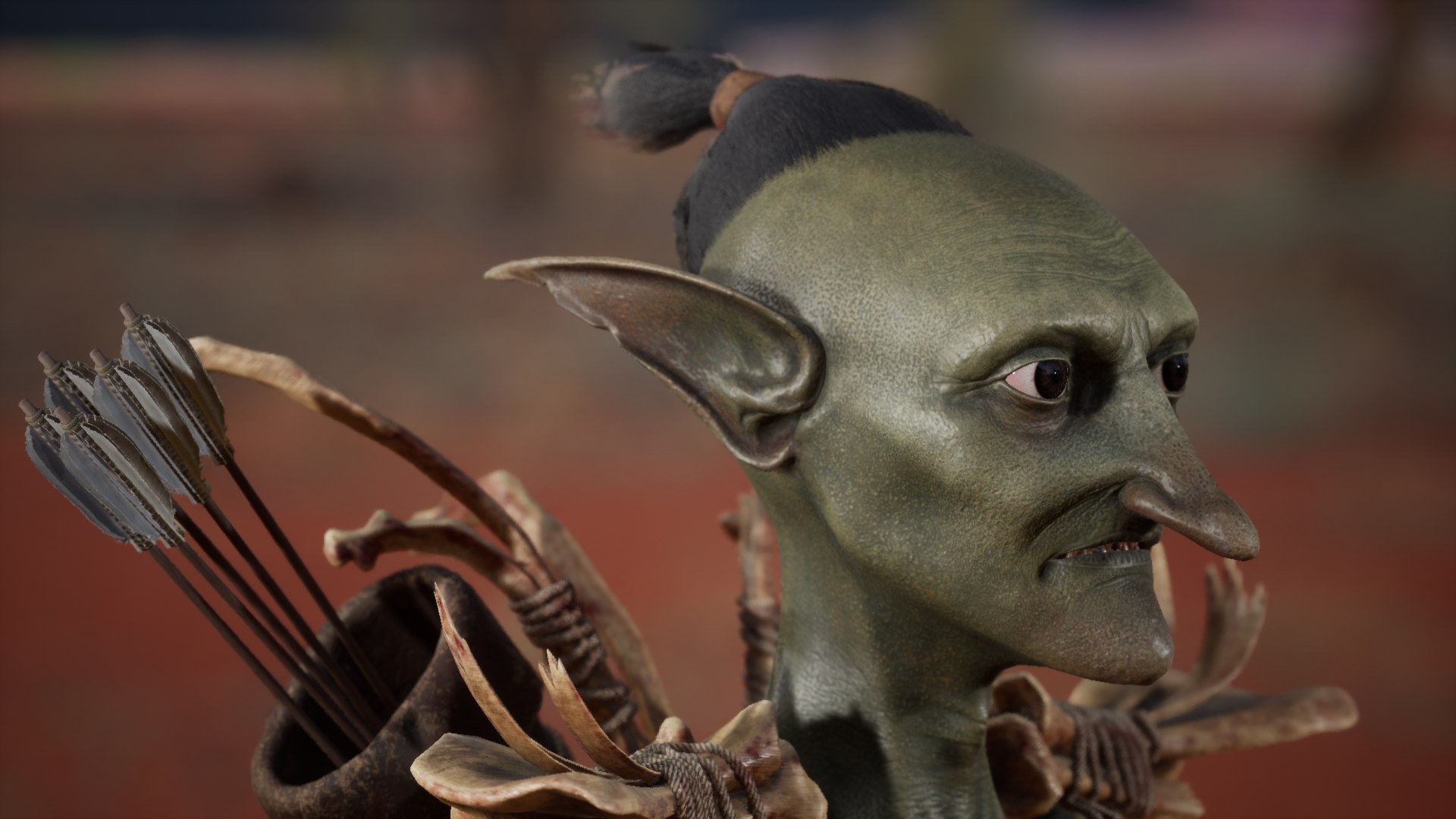 3D Goblin archer - TurboSquid 1802604