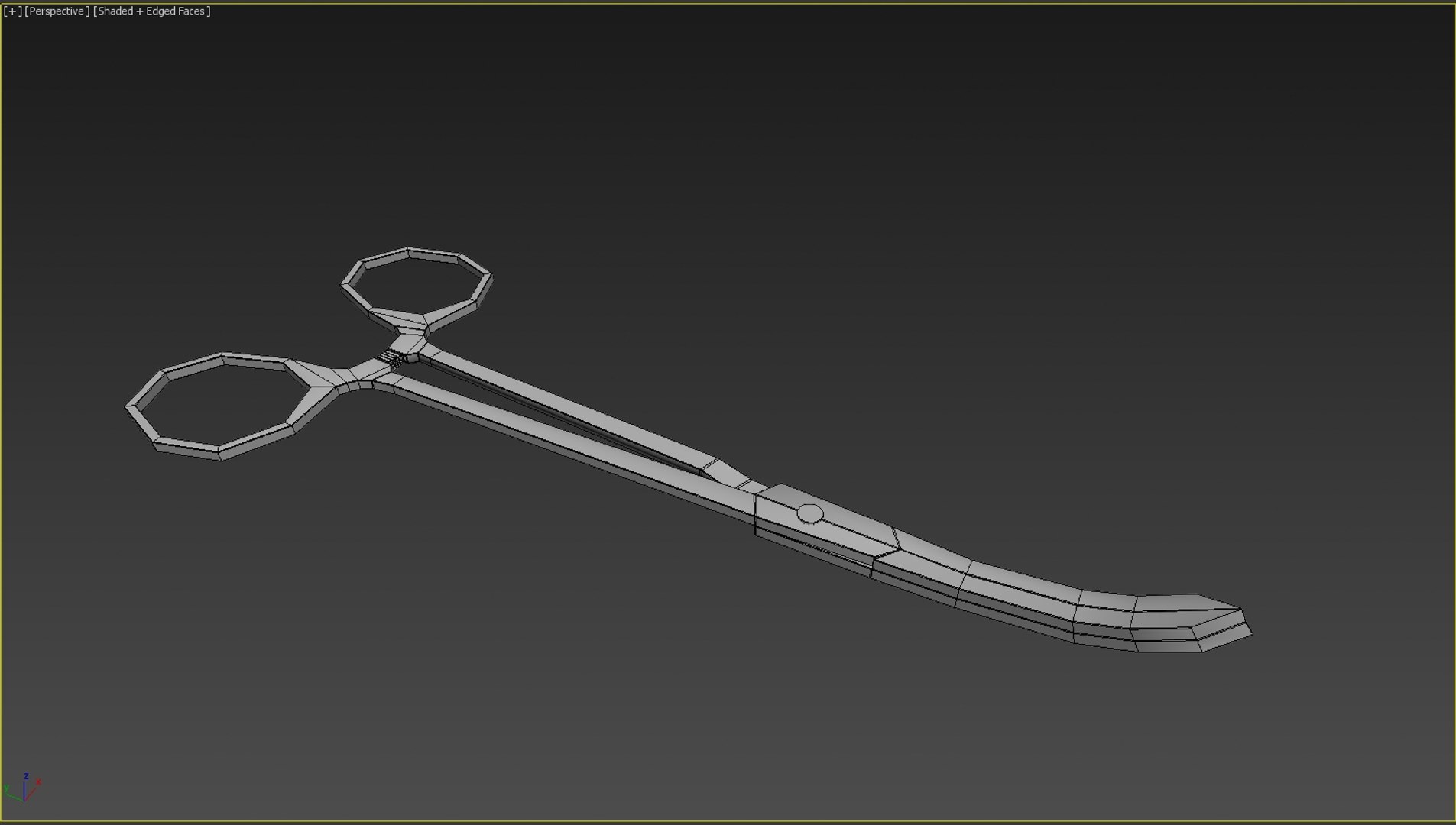 Medical Scissors 3d Model