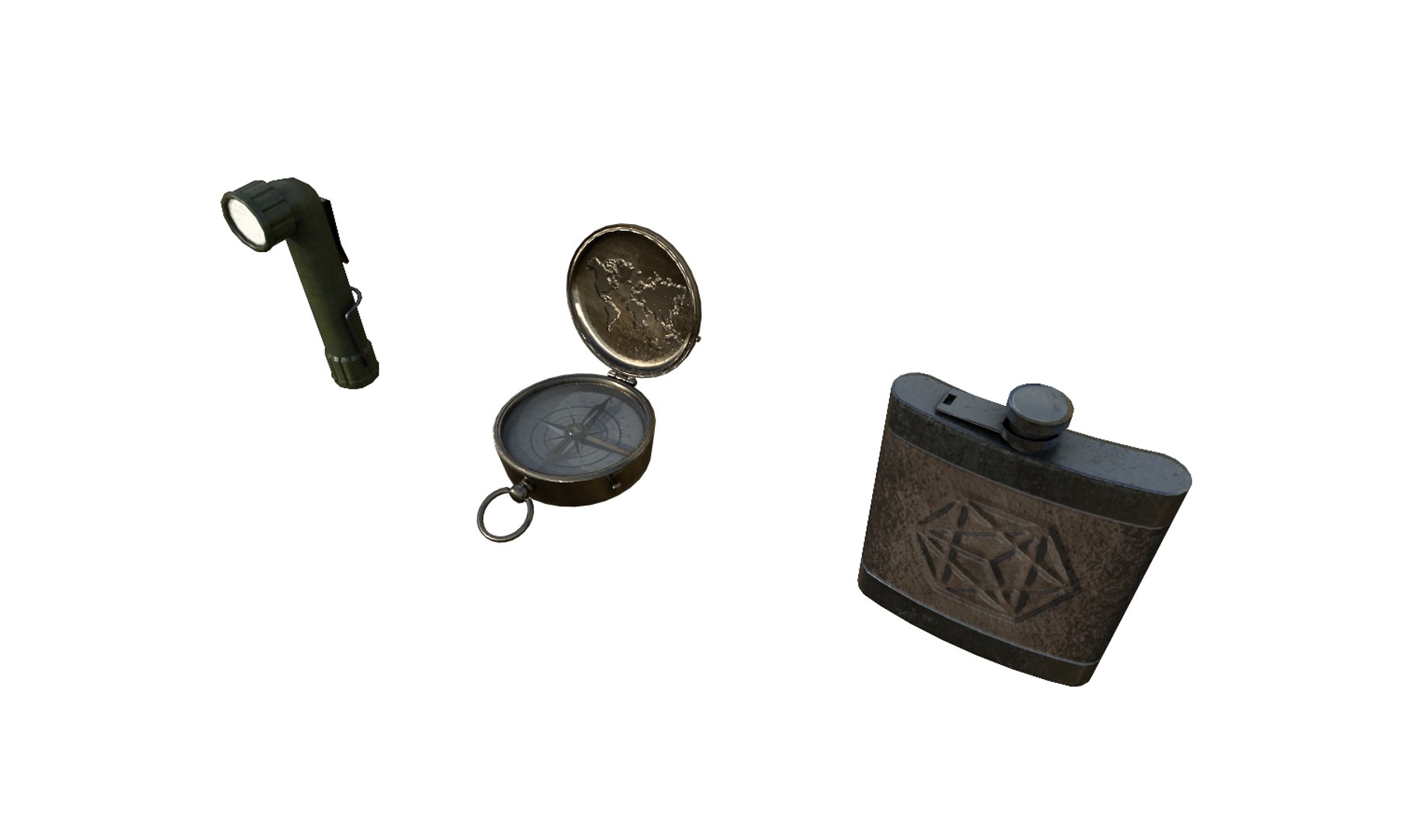 3D Adventure Prop Pack - TurboSquid 2110140