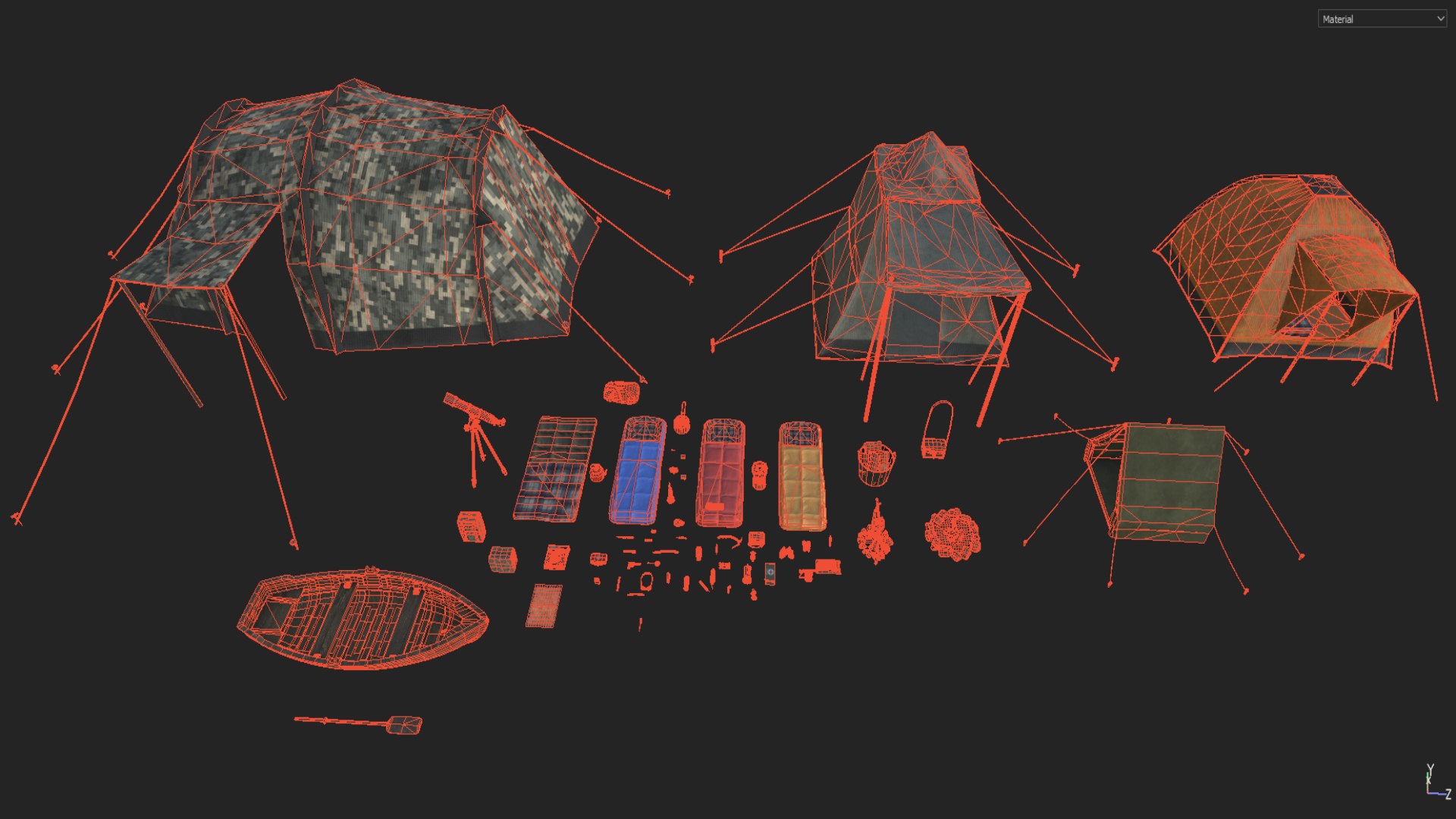 3D Adventure Prop Pack - TurboSquid 2110140