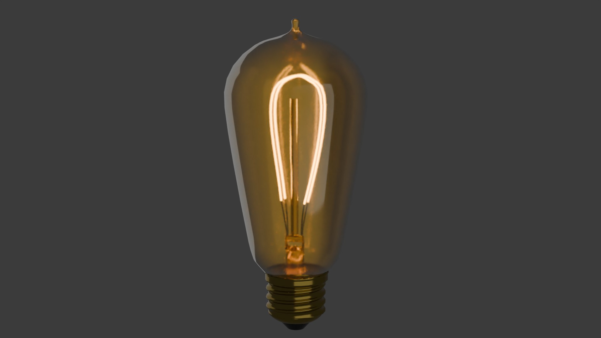 Edson Lamp Bulb 3D Model - TurboSquid 2237615