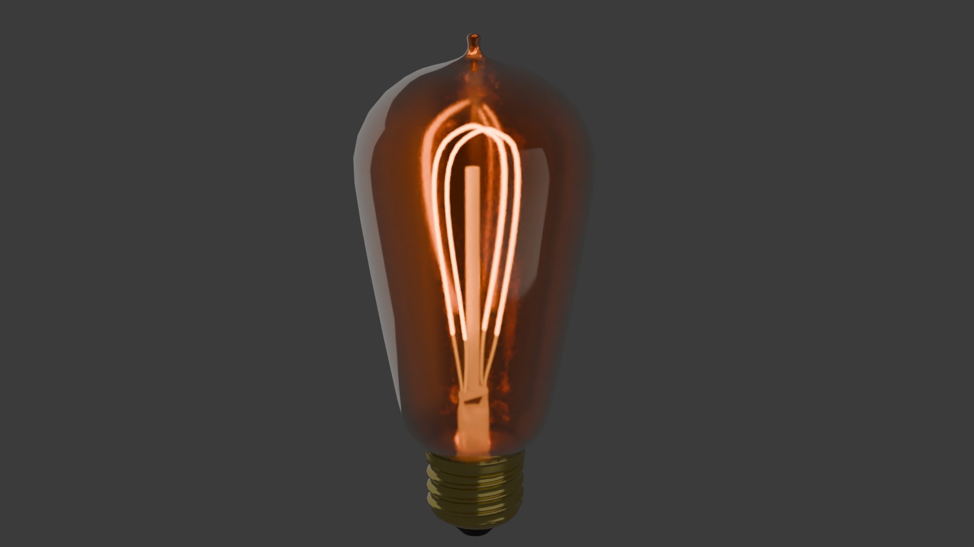 Edson Lamp Bulb 3D Model - TurboSquid 2237615