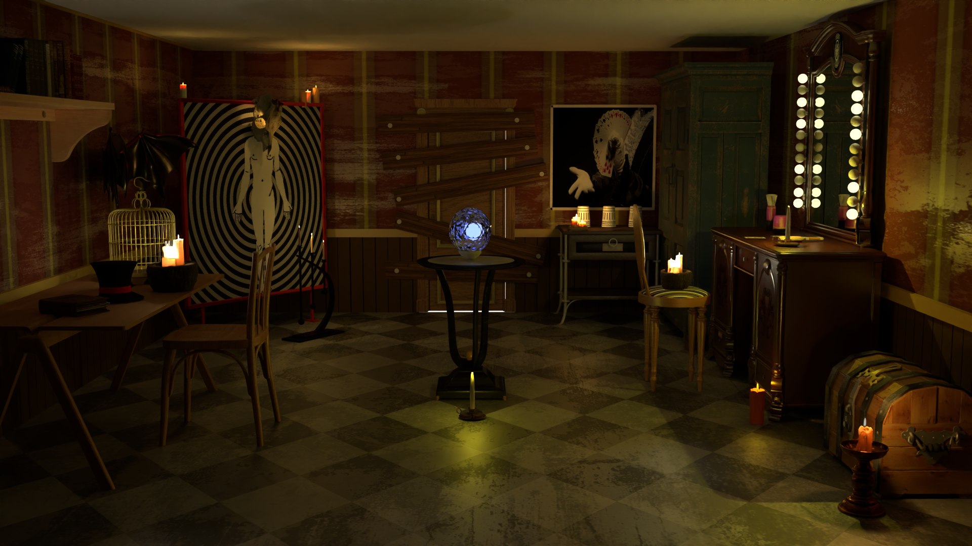 Magic Room 3D Model 3D Model - TurboSquid 2187940