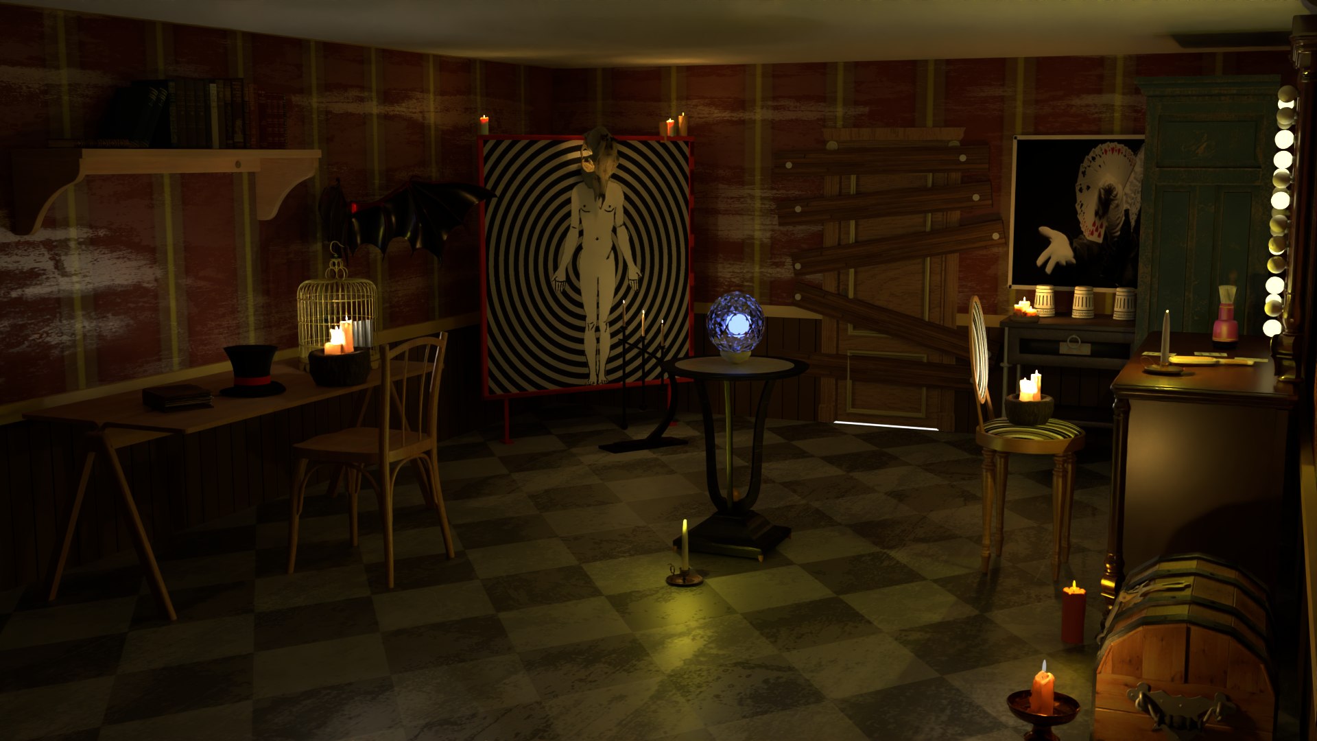 Magic Room 3D Model 3D Model - TurboSquid 2187940