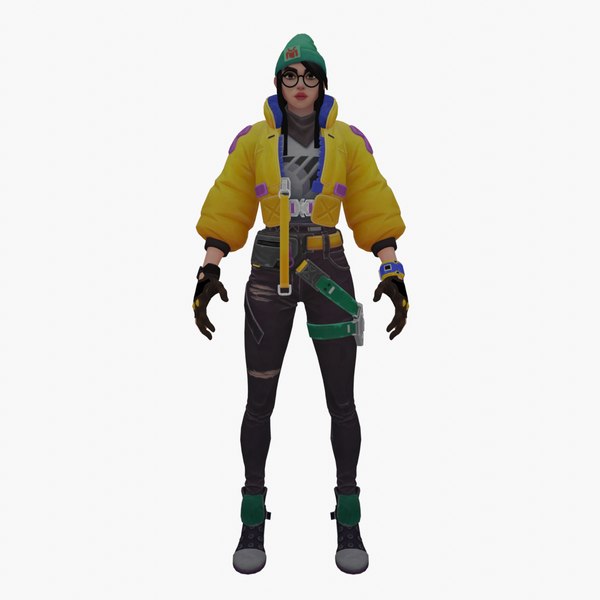 3D модель Killjoy - Valorant - TurboSquid 2069738