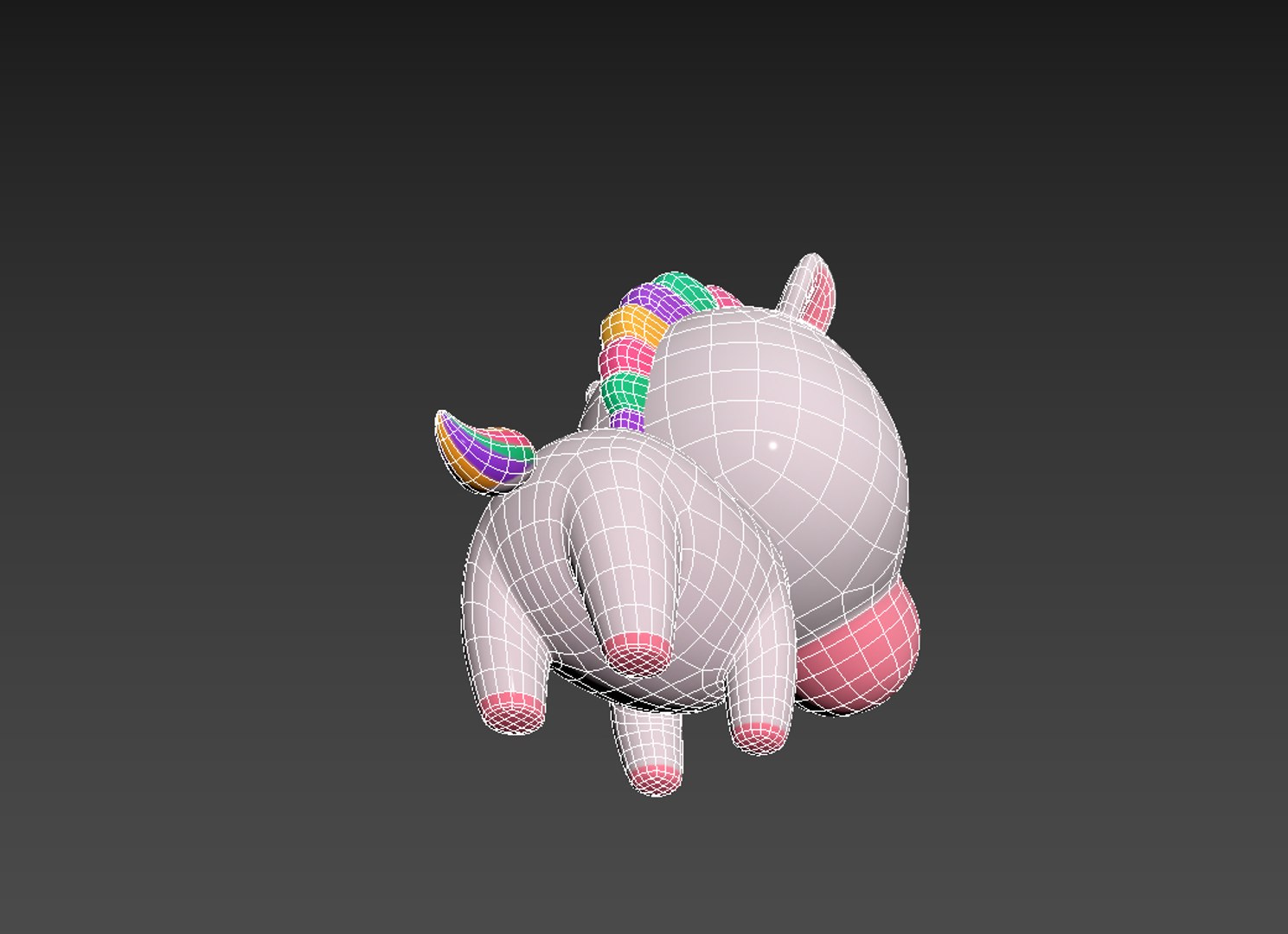 3D unicorn character model - TurboSquid 1666233