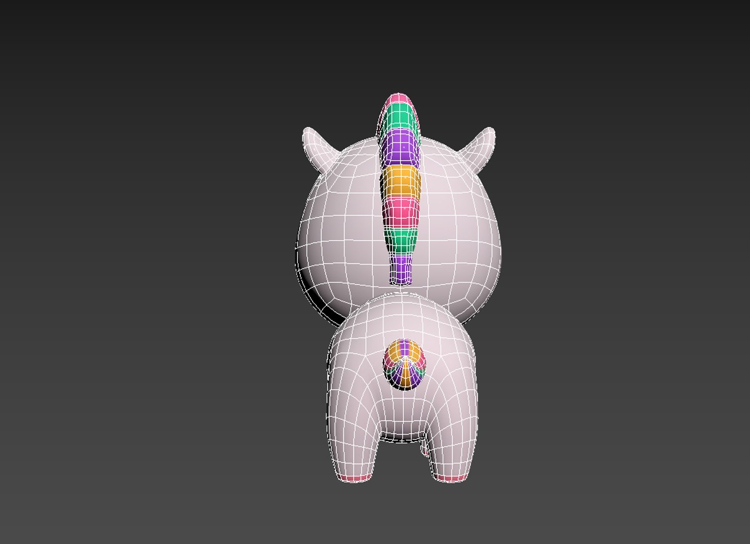 3D unicorn character model - TurboSquid 1666233