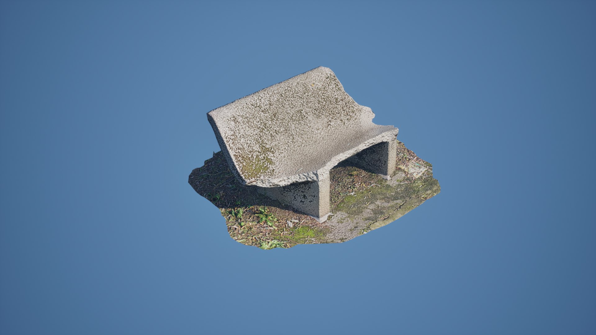 3D Bench 3D Scan - Low-poly 3D model model - TurboSquid 2180928
