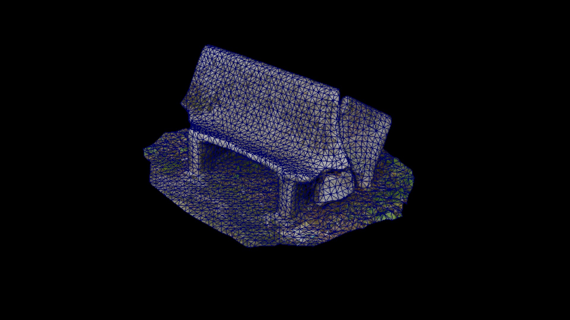 3D Bench 3D Scan - Low-poly 3D Model Model - TurboSquid 2180928