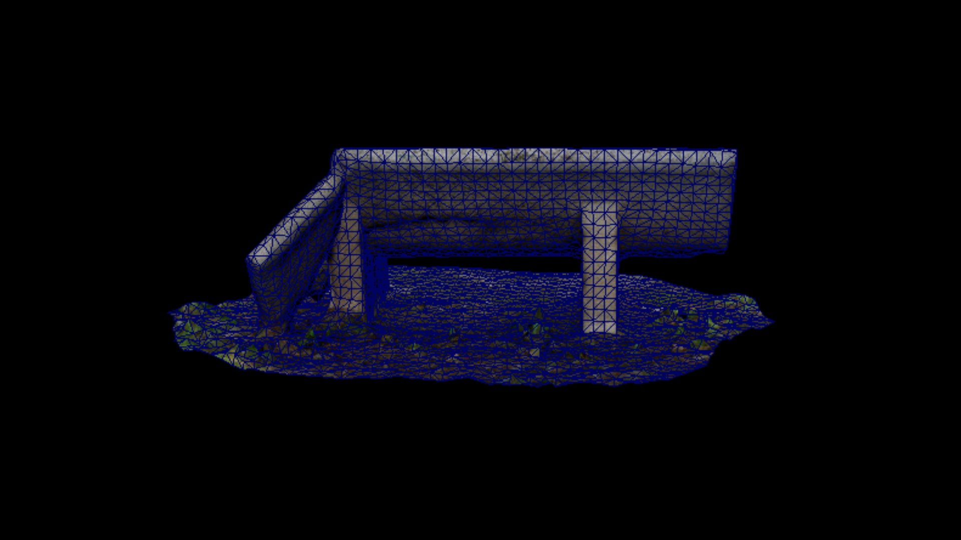 3D Bench 3D Scan - Low-poly 3D Model Model - TurboSquid 2180928