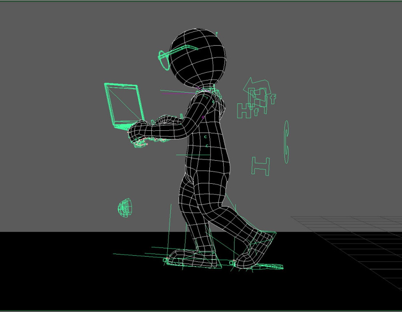 Character Computer 3D Model - TurboSquid 1190711