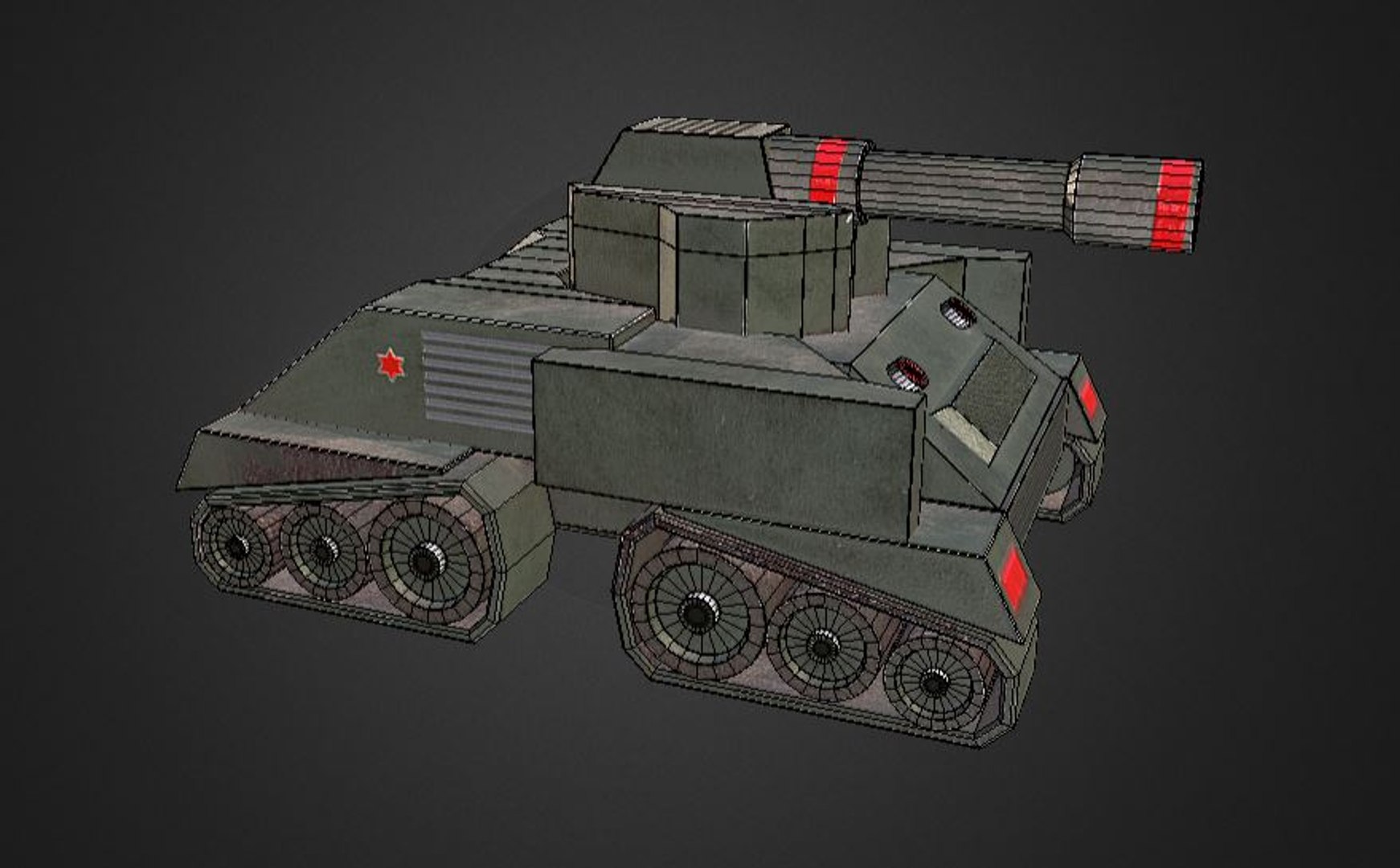 3D model toy tank - TurboSquid 1315808