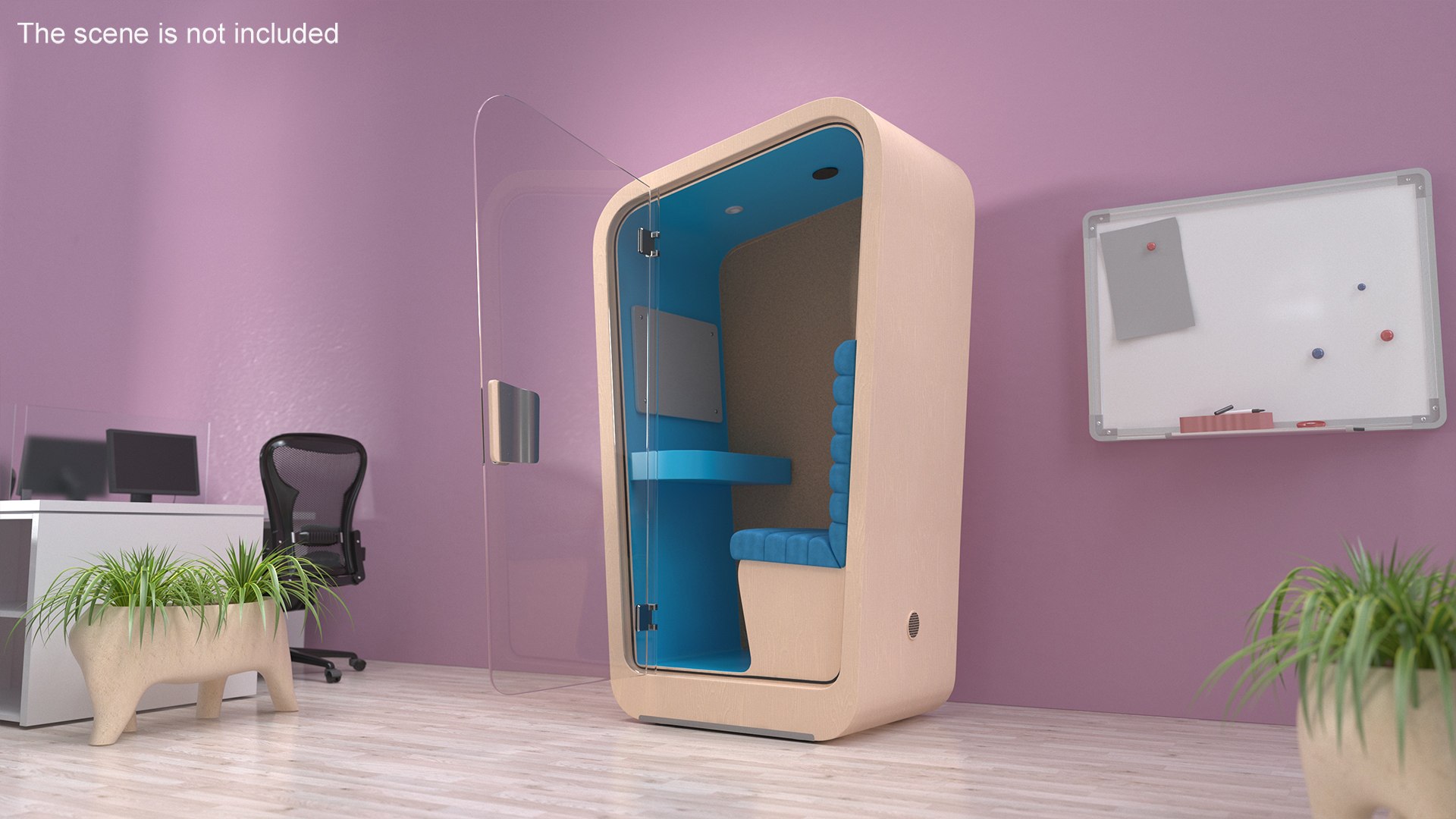 3D Conversation Booth - TurboSquid 2205558