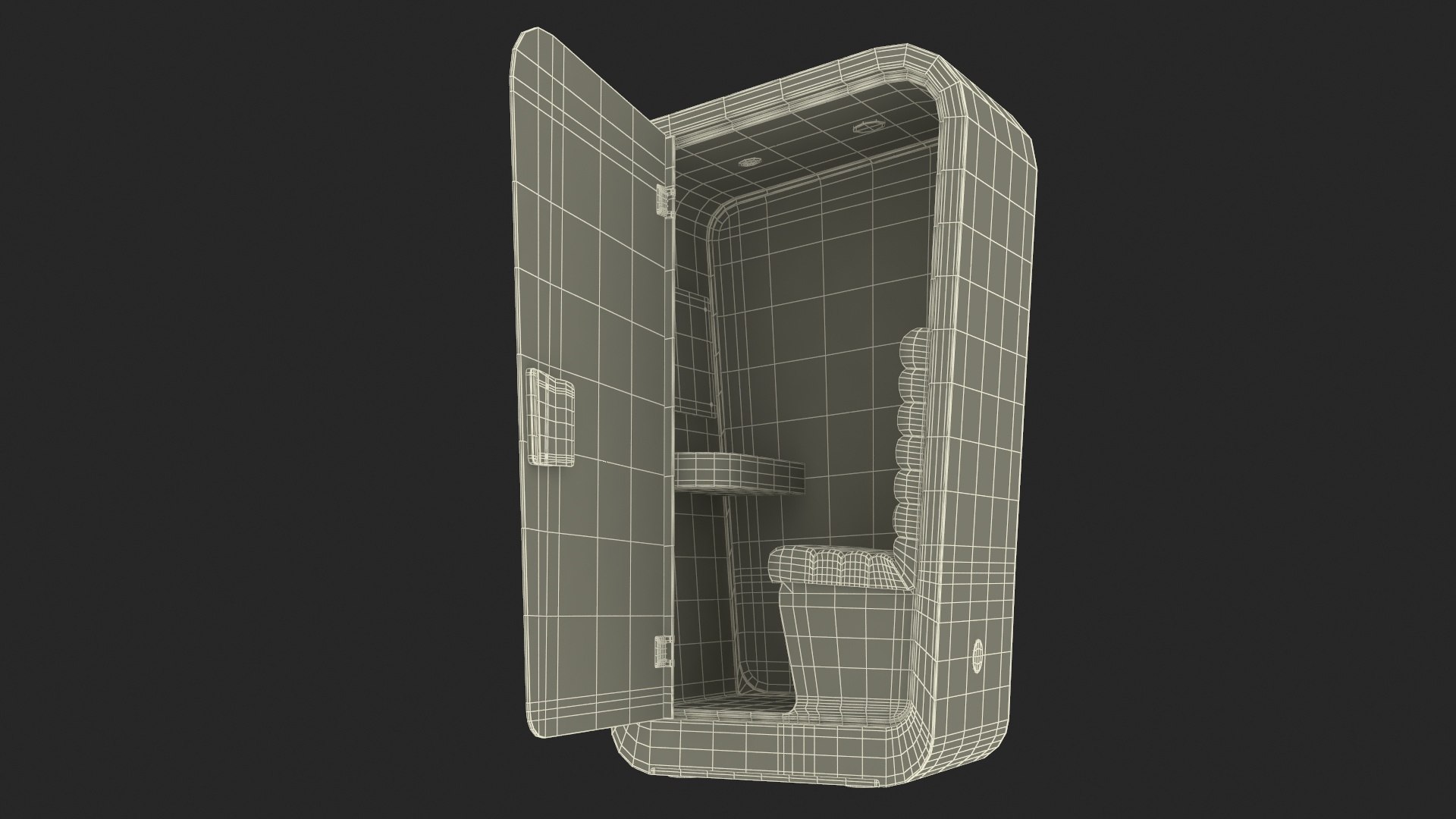 3D Conversation Booth - TurboSquid 2205558