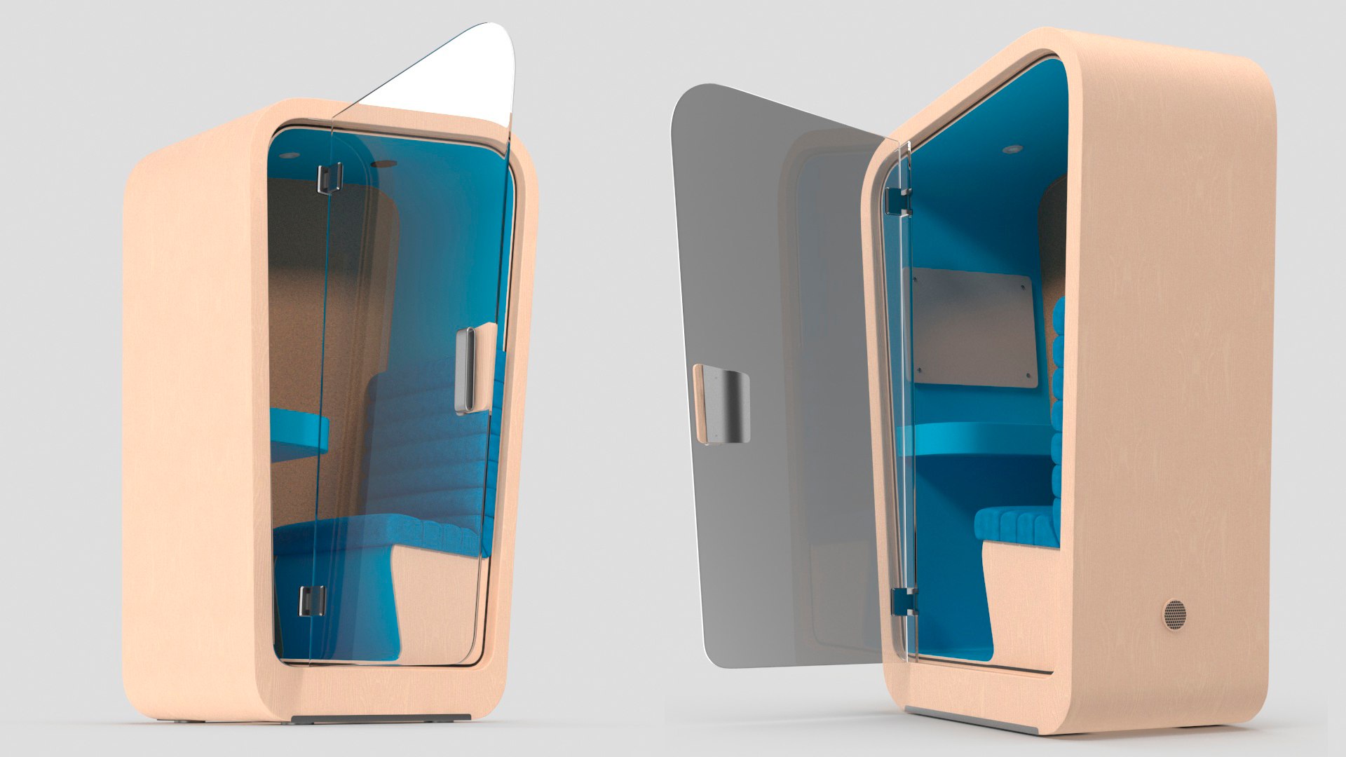 3D Conversation Booth - TurboSquid 2205558