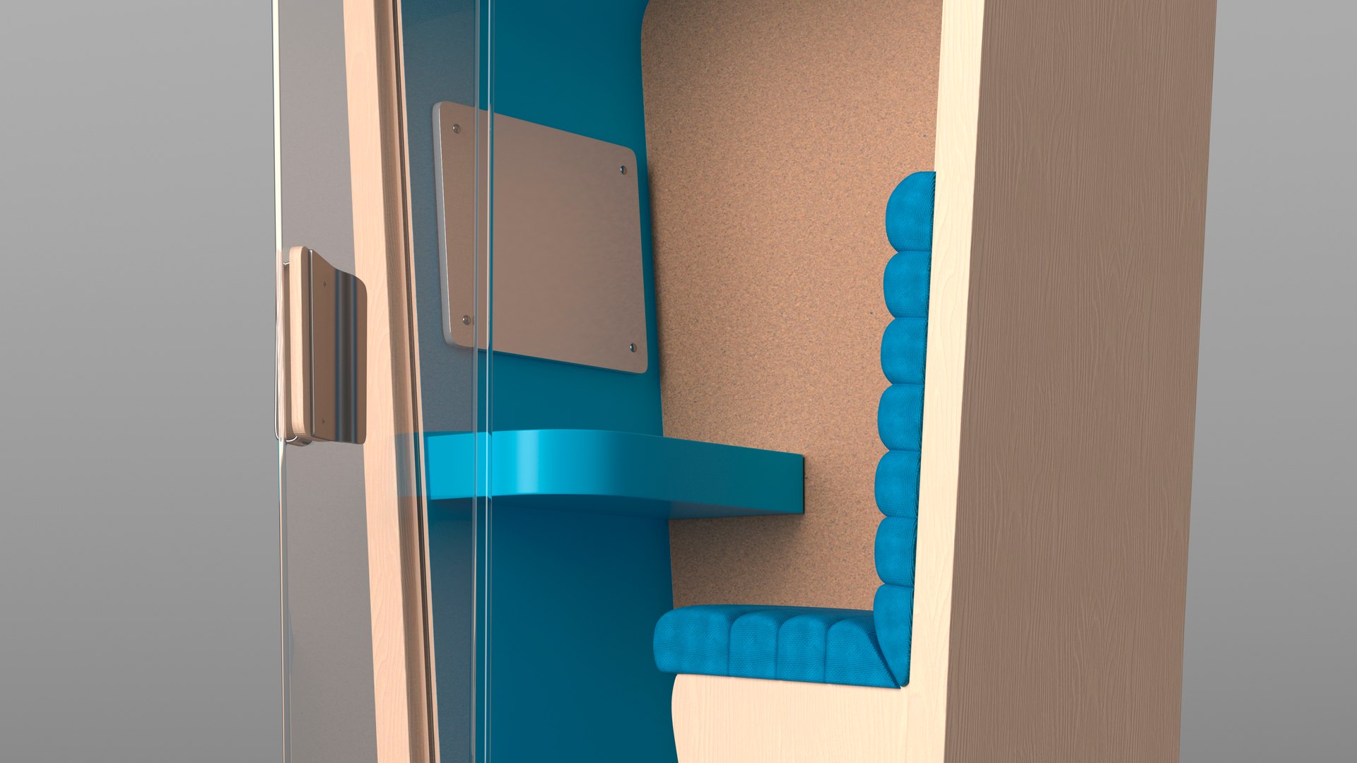 3D Conversation Booth - TurboSquid 2205558