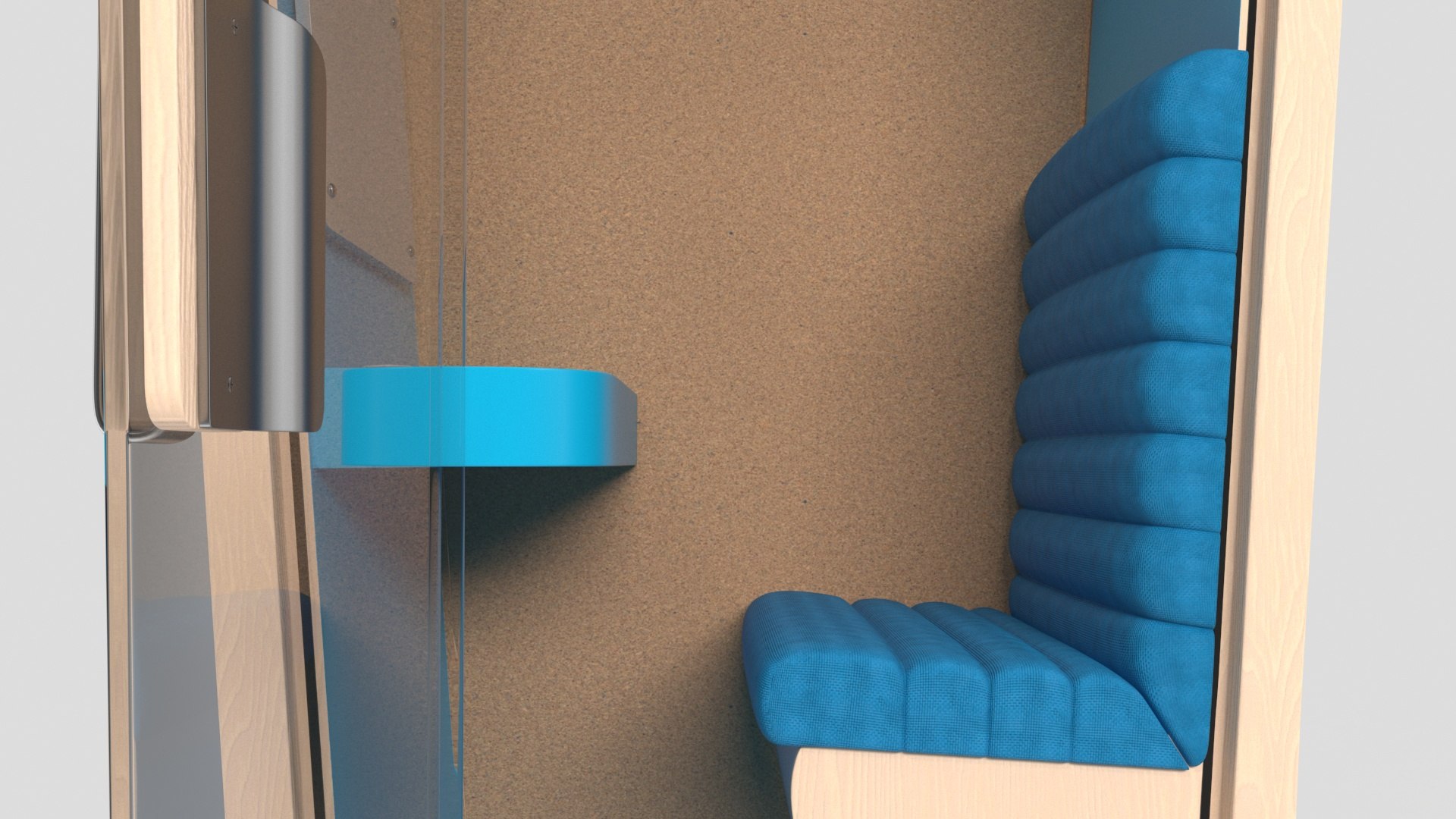 3D Conversation Booth - TurboSquid 2205558