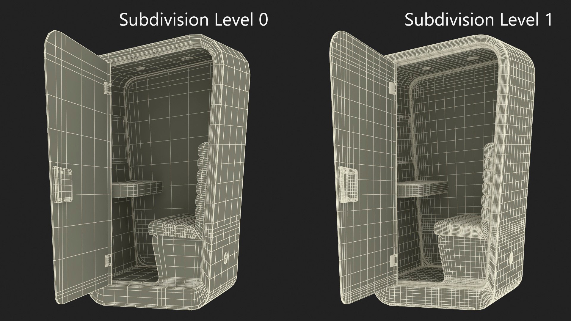 3D Conversation Booth - TurboSquid 2205558