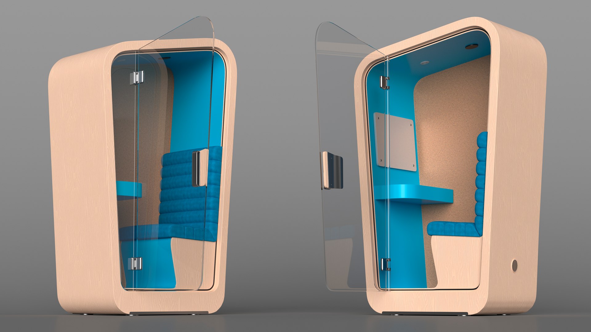 3D Conversation Booth - TurboSquid 2205558