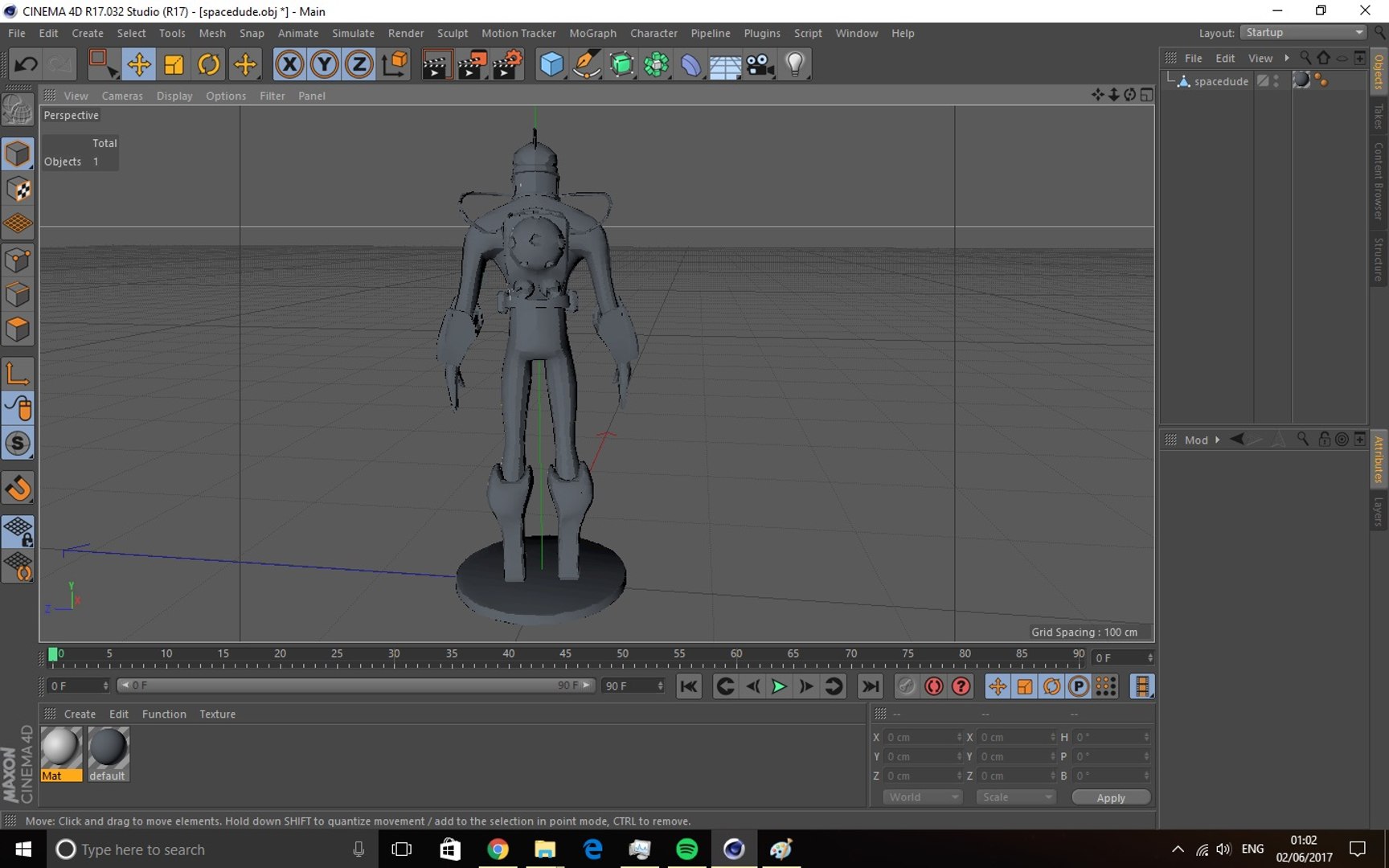 3D space explorer model - TurboSquid 1164025